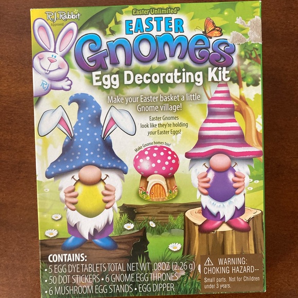 Easter Unlimited | Holiday | Easter Gnomes Egg Decorating Kit | Poshmark